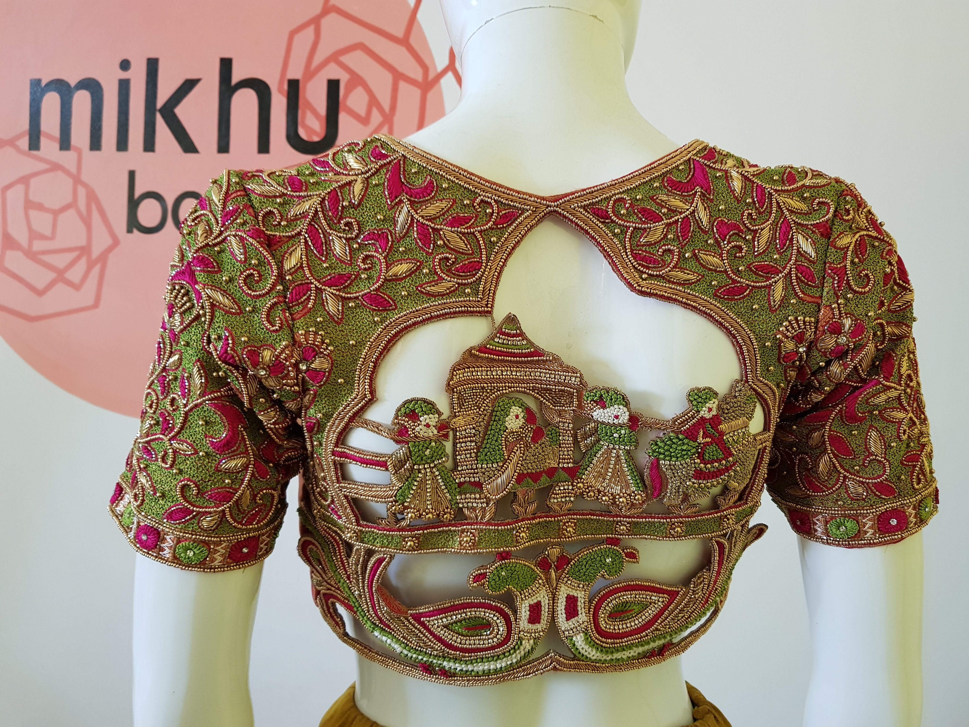 Hand-work Blouses (Aari) – MIKHU